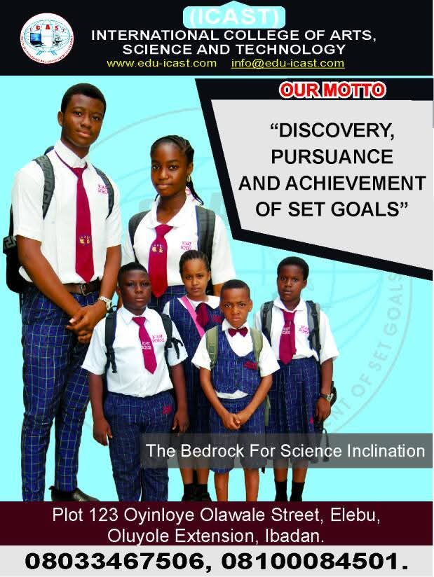 How Jubril Dotun Sanusi's ICAST School Elevates Oyo State's Glory In ...