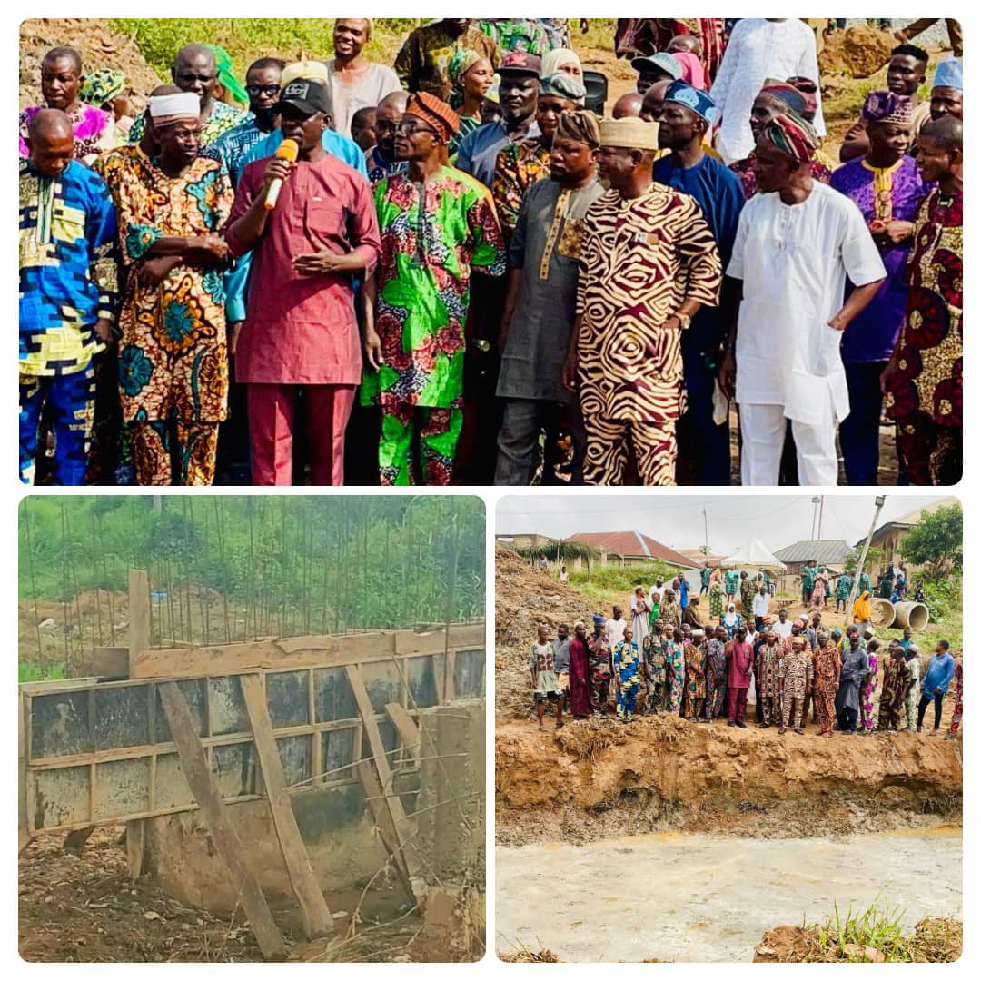 Communities excited as Olatunji flags off 16 meters culvert ...