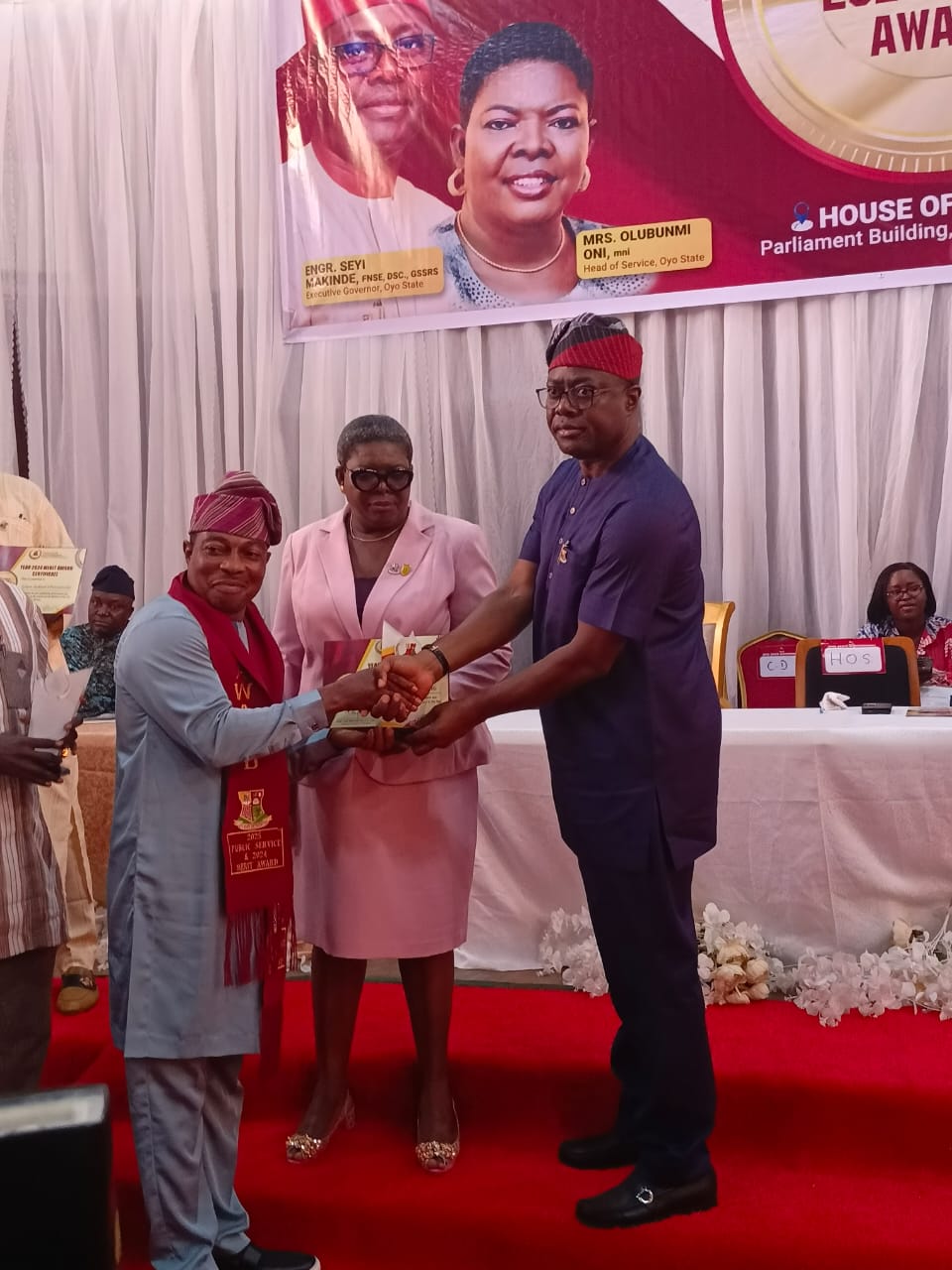 First Lady’s Office Staff Shines at Oyo 2025 Merit Awards - National ...